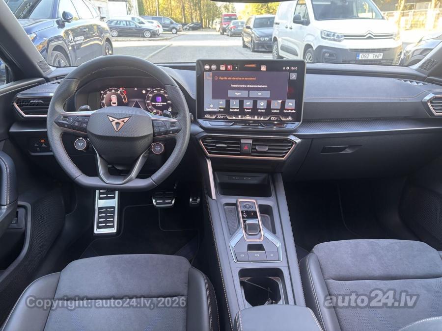 Черный Cupra Leon 2026 в Тарту, объемом двигателя 2.00 л и пробегом 0 тыс. км за 33100 €, фото 14 на AUTOMOTO.COM.LV
