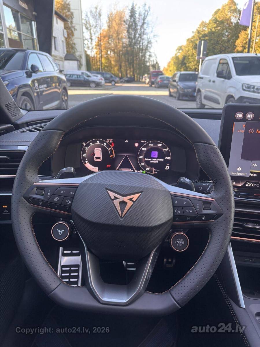 Черный Cupra Leon 2026 в Тарту, объемом двигателя 2.00 л и пробегом 0 тыс. км за 33100 €, фото 15 на AUTOMOTO.COM.LV