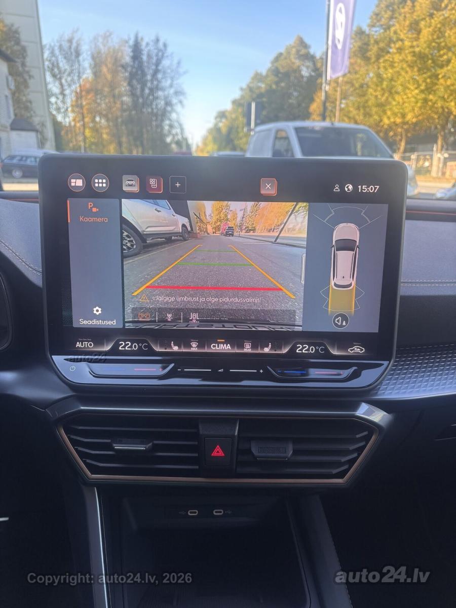 Черный Cupra Leon 2026 в Тарту, объемом двигателя 2.00 л и пробегом 0 тыс. км за 33100 €, фото 20 на AUTOMOTO.COM.LV