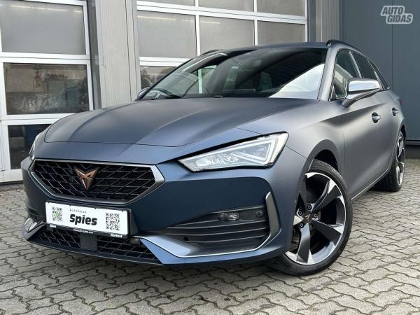 Синий Cupra Leon 2023 в Каунас, объемом двигателя 1.50 л и пробегом 34 тыс. км за 29600 €, фото 2 на AUTOMOTO.COM.LV