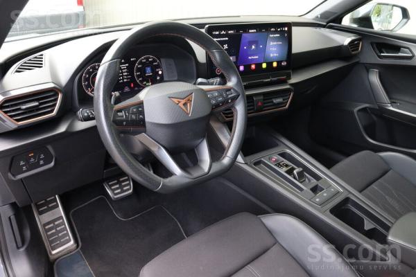Синий Cupra Leon 2023 в Рига, объемом двигателя 2.00 л и пробегом 77 тыс. км за 24990 €, фото 9 на AUTOMOTO.COM.LV