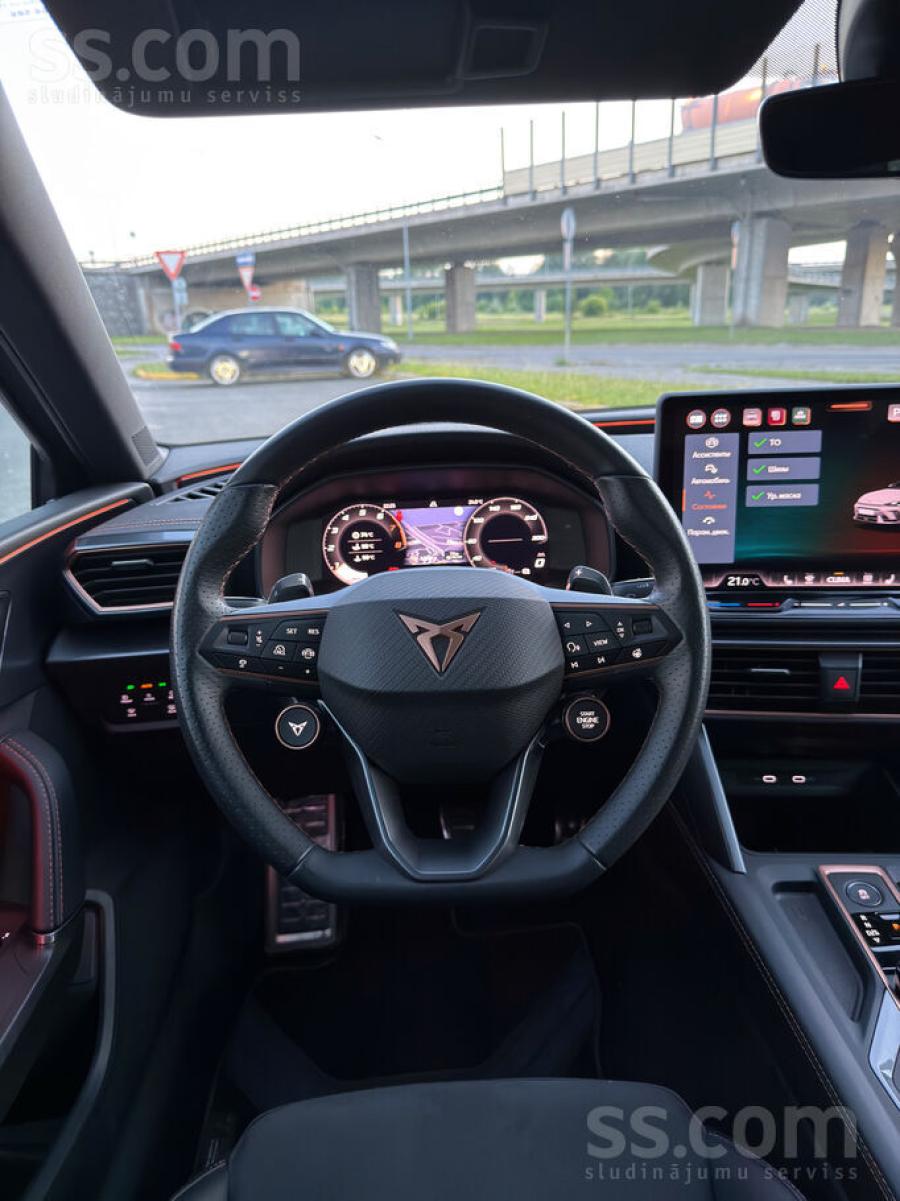Brūns Cupra Leon 2024 Rīga, ar dzinēja tilpumu 2.00 L un nobraukumu 29 tūkst. km par 35500 €, foto 14 vietnē AUTOMOTO.COM.LV