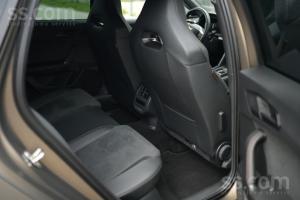 Brown Cupra Leon 2024 in Riga, with an engine capacity of 2.00 L and mileage of 29 thousand km for 34900 €, photo 13 on AUTOMOTO.COM.LV