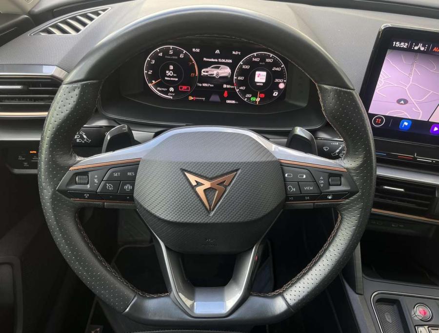 Pelēks Cupra Leon 2023 Viļņa, ar dzinēja tilpumu 1.50 L un nobraukumu 136 tūkst. km par 19450 €, foto 16 vietnē AUTOMOTO.COM.LV