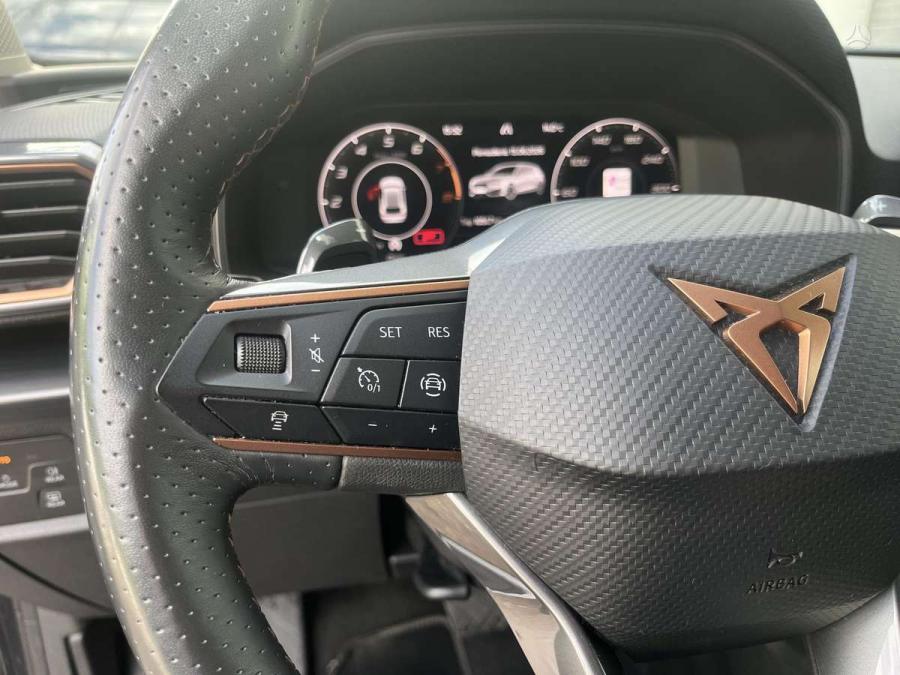 Pelēks Cupra Leon 2023 Viļņa, ar dzinēja tilpumu 1.50 L un nobraukumu 136 tūkst. km par 19450 €, foto 18 vietnē AUTOMOTO.COM.LV