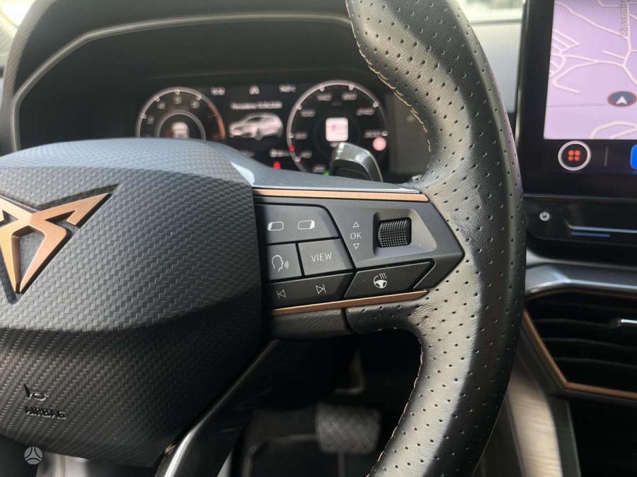 Pelēks Cupra Leon 2023 Viļņa, ar dzinēja tilpumu 1.50 L un nobraukumu 136 tūkst. km par 19450 €, foto 19 vietnē AUTOMOTO.COM.LV