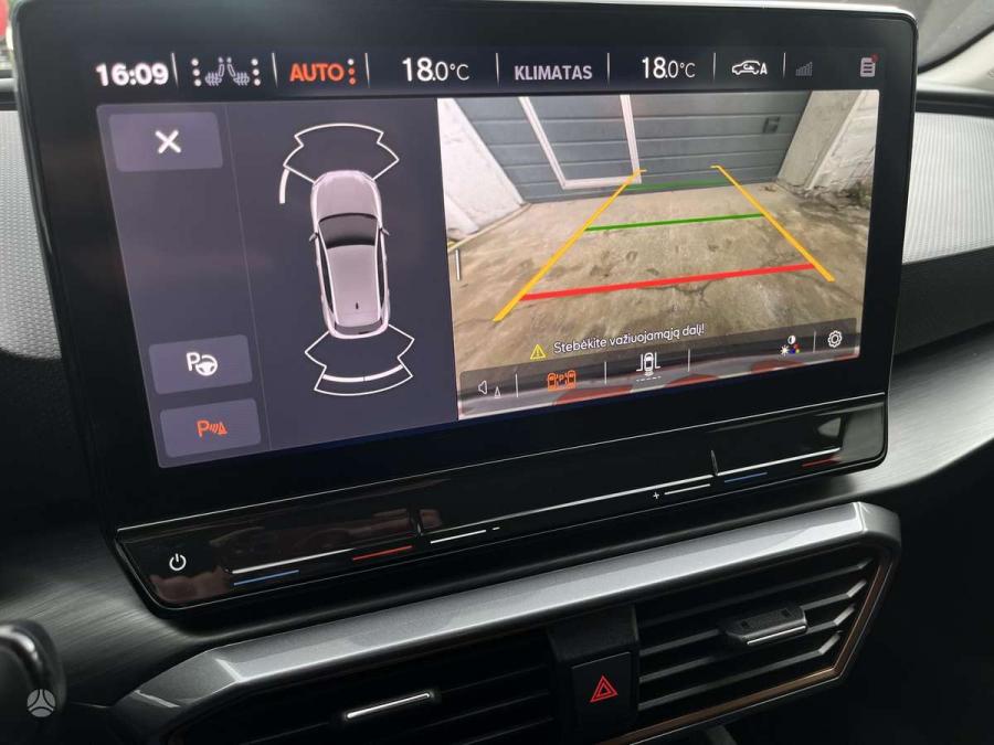 Pelēks Cupra Leon 2023 Viļņa, ar dzinēja tilpumu 1.50 L un nobraukumu 136 tūkst. km par 19450 €, foto 22 vietnē AUTOMOTO.COM.LV