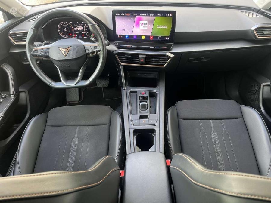Pelēks Cupra Leon 2023 Viļņa, ar dzinēja tilpumu 1.50 L un nobraukumu 136 tūkst. km par 17990 €, foto 16 vietnē AUTOMOTO.COM.LV