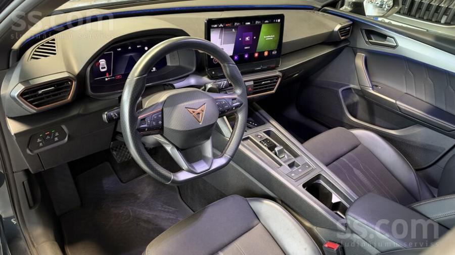 Pelēks Cupra Leon 2023 Rīga, ar dzinēja tilpumu 2.00 L un nobraukumu 55 tūkst. km par 21900 €, foto 14 vietnē AUTOMOTO.COM.LV