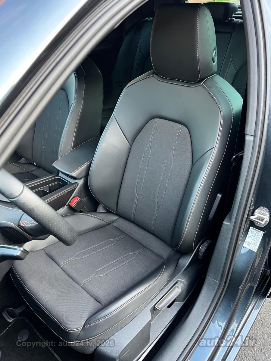 Grey Cupra Leon 2025 in Tallinn, with an engine capacity of 2.00 L and mileage of 15 thousand km for 26900 €, photo 14 on AUTOMOTO.COM.LV