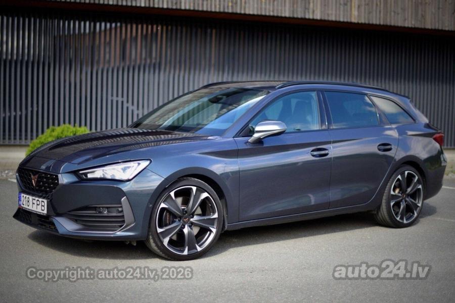 Grey Cupra Leon 2021 in Tallinn, with an engine capacity of 2.00 L and mileage of 59 thousand km for 28000 €, photo 4 on AUTOMOTO.COM.LV