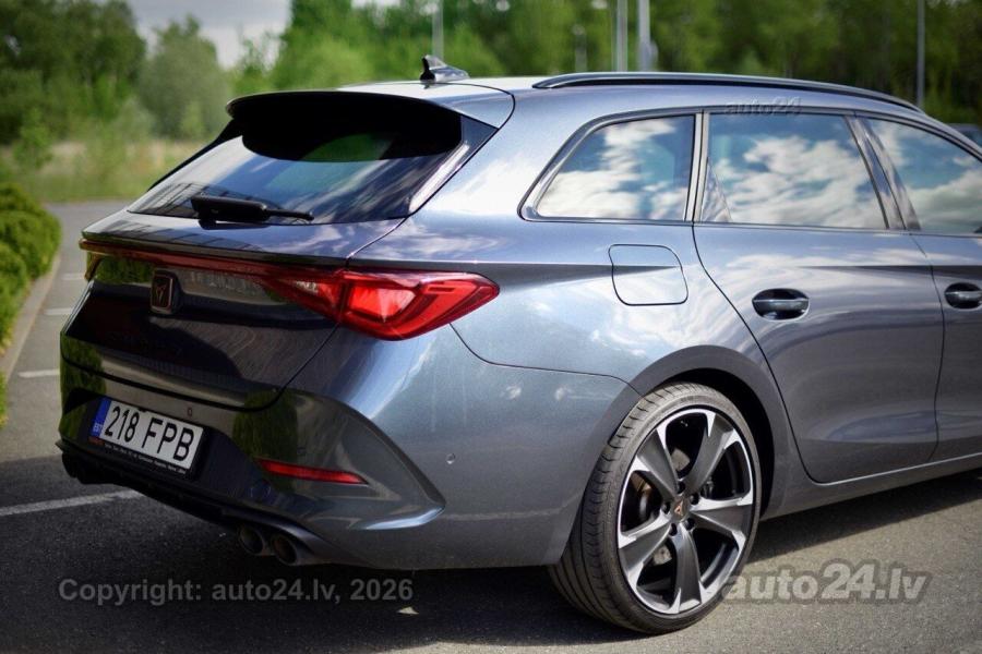 Grey Cupra Leon 2021 in Tallinn, with an engine capacity of 2.00 L and mileage of 59 thousand km for 28000 €, photo 6 on AUTOMOTO.COM.LV