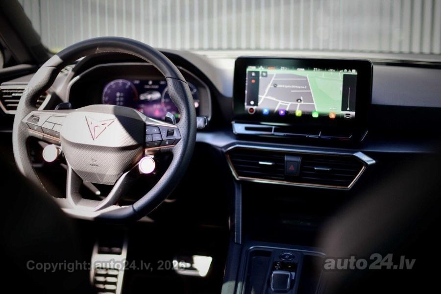 Grey Cupra Leon 2021 in Tallinn, with an engine capacity of 2.00 L and mileage of 59 thousand km for 28000 €, photo 10 on AUTOMOTO.COM.LV