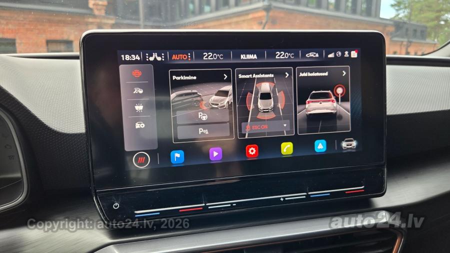 Pelēks Cupra Leon 2021 Tallina, ar dzinēja tilpumu 2.00 L un nobraukumu 71 tūkst. km par 25990 €, foto 20 vietnē AUTOMOTO.COM.LV