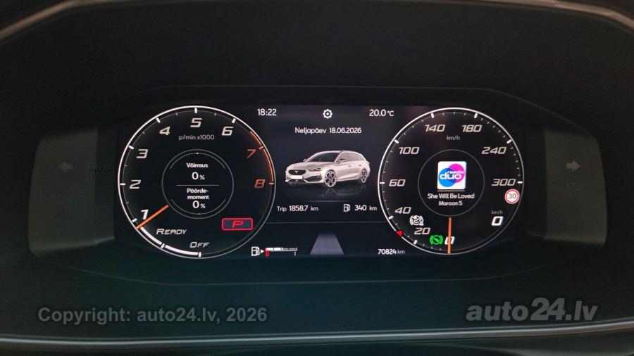 Pelēks Cupra Leon 2021 Tallina, ar dzinēja tilpumu 2.00 L un nobraukumu 71 tūkst. km par 25990 €, foto 26 vietnē AUTOMOTO.COM.LV