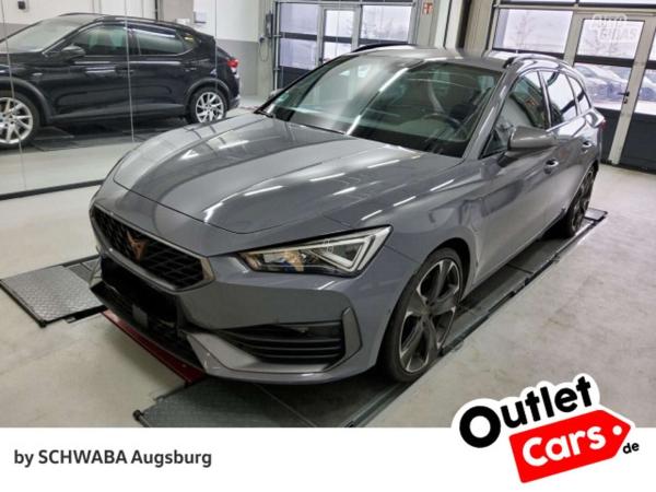 Grey Cupra Leon 2022 in Kaunas, with an engine capacity of 1.40 L and mileage of 80 thousand km for 25353 €, photo 1 on AUTOMOTO.COM.LV
