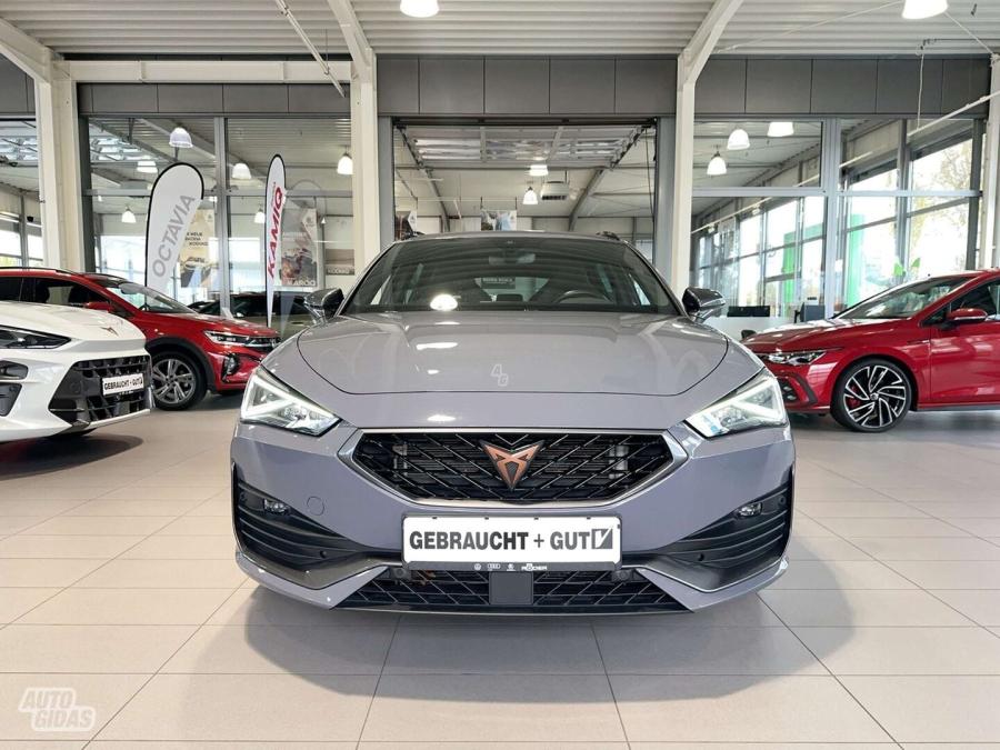 Серый Cupra Leon 2022 в Каунас, объемом двигателя 1.40 л и пробегом 58 тыс. км за 26984 €, фото 6 на AUTOMOTO.COM.LV