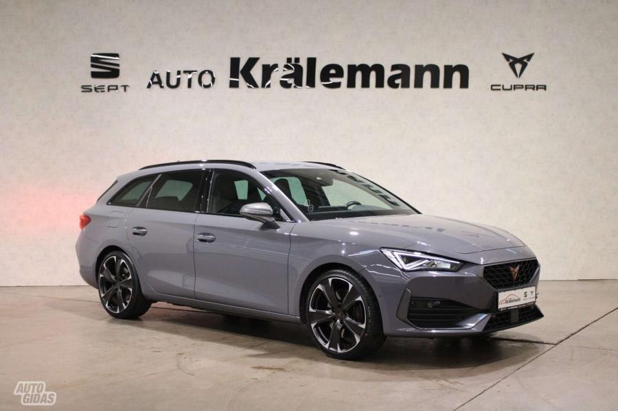 Grey Cupra Leon 2022 in Kaunas, with an engine capacity of 1.40 L and mileage of 83 thousand km for 27972 €, photo 1 on AUTOMOTO.COM.LV