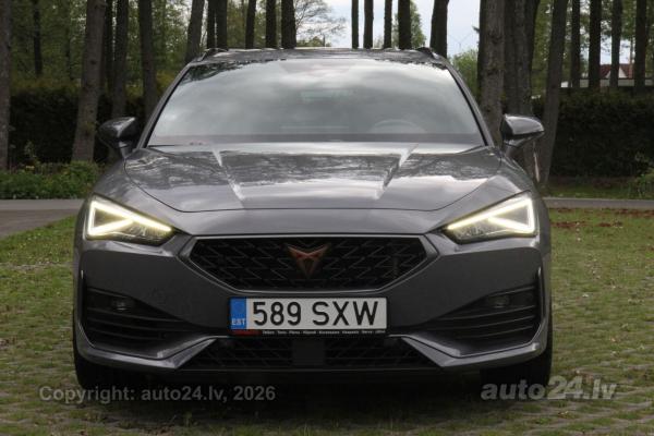 Grey Cupra Leon 2022 in Tallinn, with an engine capacity of 2.00 L and mileage of 23 thousand km for 32900 €, photo 2 on AUTOMOTO.COM.LV