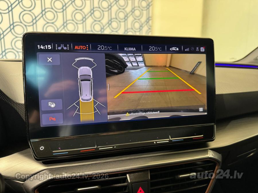 Серый Cupra Leon 2022 в Таллин, объемом двигателя 2.00 л и пробегом 27 тыс. км за 28900 €, фото 15 на AUTOMOTO.COM.LV