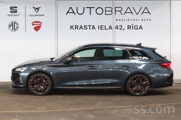 Grey Cupra Leon 2022 in Riga, with an engine capacity of 2.00 L and mileage of 51 thousand km for 26990 €, photo 5 on AUTOMOTO.COM.LV
