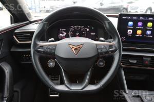 Grey Cupra Leon 2022 in Riga, with an engine capacity of 2.00 L and mileage of 51 thousand km for 26990 €, photo 11 on AUTOMOTO.COM.LV