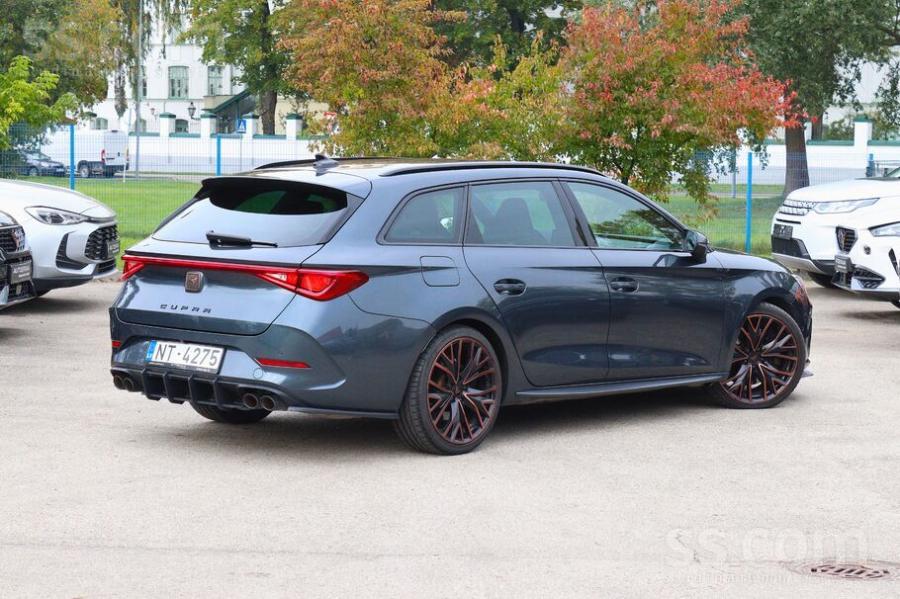 Grey Cupra Leon 2022 in Riga, with an engine capacity of 2.00 L and mileage of 51 thousand km for 26990 €, photo 35 on AUTOMOTO.COM.LV