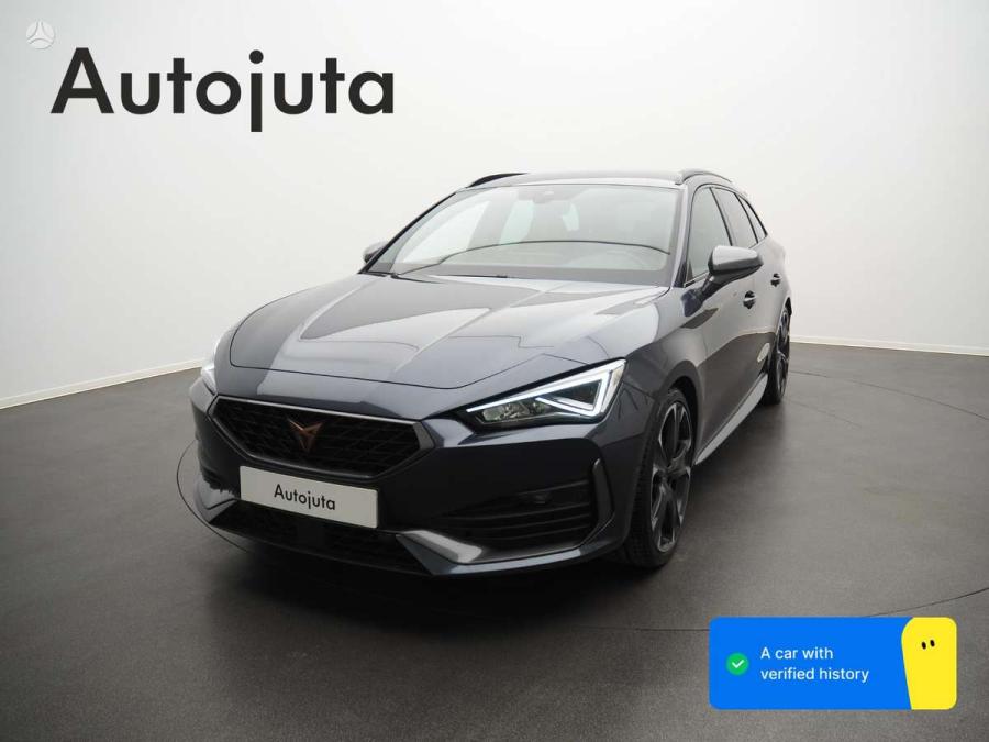 Pelēks Cupra Leon 2023 Viļņa, ar dzinēja tilpumu 1.98 L un nobraukumu 43 tūkst. km par 29300 €, foto 1 vietnē AUTOMOTO.COM.LV