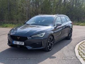 Grey Cupra Leon 2023 in Tallinn, with an engine capacity of 2.00 L and mileage of 55 thousand km for 28950 €, photo 3 on AUTOMOTO.COM.LV