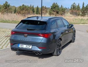 Grey Cupra Leon 2023 in Tallinn, with an engine capacity of 2.00 L and mileage of 55 thousand km for 28950 €, photo 4 on AUTOMOTO.COM.LV