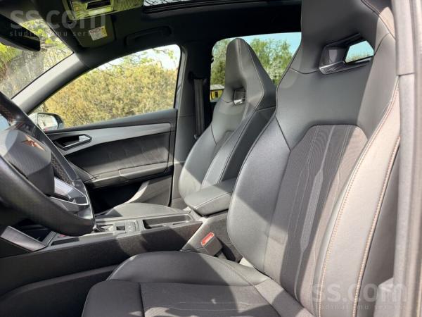 Grey Cupra Leon 2023 in Ogre, with an engine capacity of 2.00 L and mileage of 760 thousand km for 24960 €, photo 7 on AUTOMOTO.COM.LV