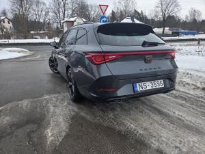 Grey Cupra Leon 2023 in Riga, with an engine capacity of 1.50 L and mileage of 41 thousand km for 23700 €, photo 6 on AUTOMOTO.COM.LV