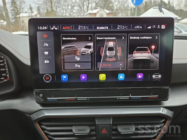 Серый Cupra Leon 2023 в Рига, объемом двигателя 1.50 л и пробегом 41 тыс. км за 23700 €, фото 9 на AUTOMOTO.COM.LV