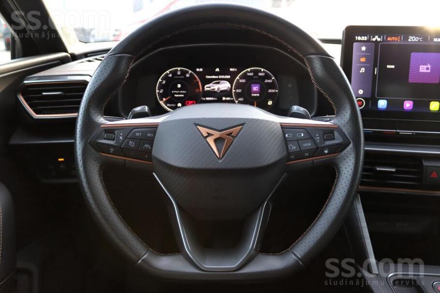 Серый Cupra Leon 2023 в Рига, объемом двигателя 1.50 л и пробегом 30 тыс. км за 24990 €, фото 12 на AUTOMOTO.COM.LV