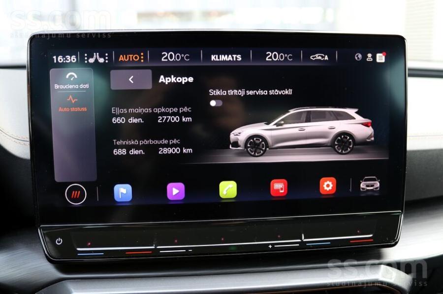 Серый Cupra Leon 2023 в Рига, объемом двигателя 1.50 л и пробегом 30 тыс. км за 24990 €, фото 16 на AUTOMOTO.COM.LV