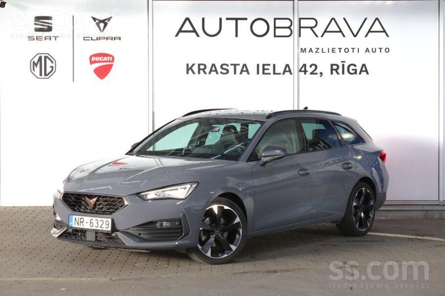 Pelēks Cupra Leon 2023 Rīga, ar dzinēja tilpumu 1.50 L un nobraukumu 36 tūkst. km par 23990 €, foto 1 vietnē AUTOMOTO.COM.LV