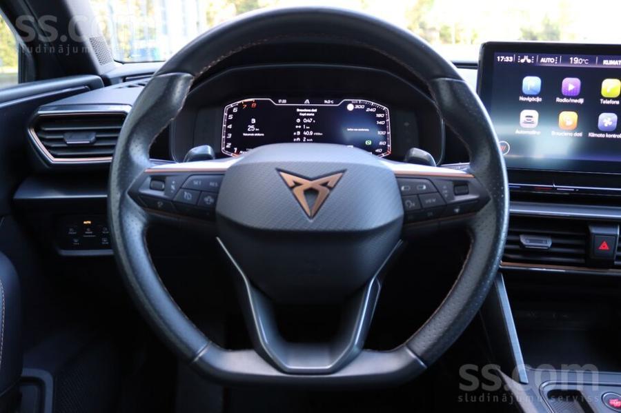 Pelēks Cupra Leon 2023 Rīga, ar dzinēja tilpumu 1.50 L un nobraukumu 36 tūkst. km par 23990 €, foto 12 vietnē AUTOMOTO.COM.LV