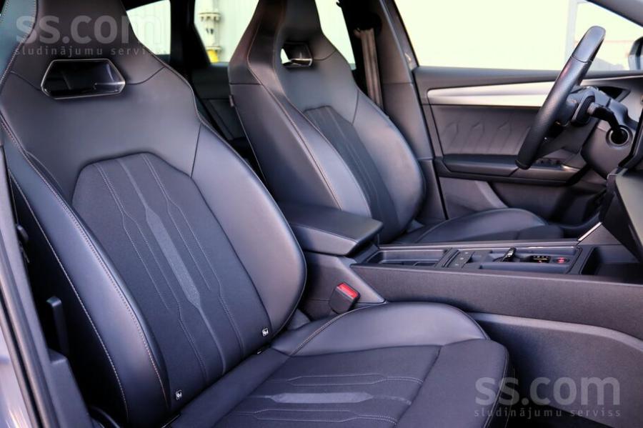 Pelēks Cupra Leon 2023 Rīga, ar dzinēja tilpumu 1.50 L un nobraukumu 36 tūkst. km par 23990 €, foto 28 vietnē AUTOMOTO.COM.LV