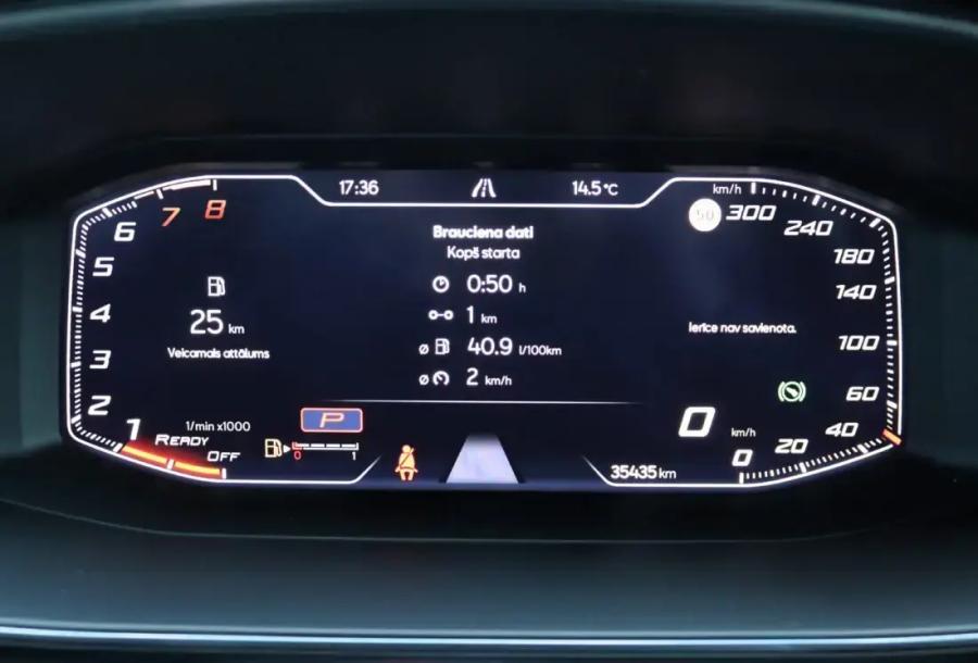 Серый Cupra Leon 2023 в Рига, объемом двигателя 1.50 л и пробегом 36 тыс. км за 23990 €, фото 9 на AUTOMOTO.COM.LV