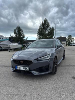 Grey Cupra Leon 2024 in Tallinn, with an engine capacity of 2.00 L and mileage of 33 thousand km for 39900 €, photo 1 on AUTOMOTO.COM.LV