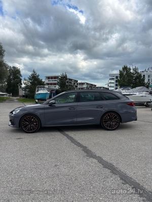 Grey Cupra Leon 2024 in Tallinn, with an engine capacity of 2.00 L and mileage of 33 thousand km for 39900 €, photo 4 on AUTOMOTO.COM.LV