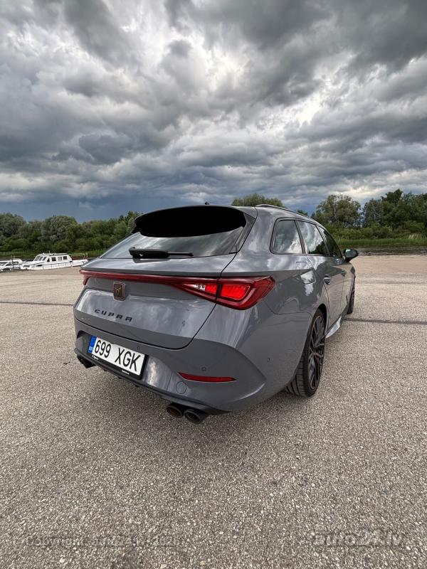 Grey Cupra Leon 2024 in Tallinn, with an engine capacity of 2.00 L and mileage of 33 thousand km for 39900 €, photo 10 on AUTOMOTO.COM.LV