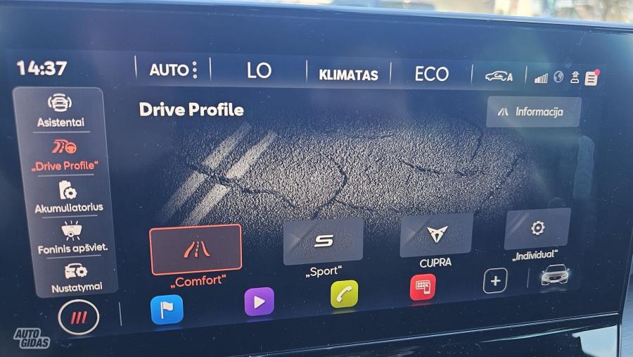 Cupra Leon 2021 Prienai, ar dzinēja tilpumu 1.40 L un nobraukumu 198 tūkst. km par 15100 €, foto 24 vietnē AUTOMOTO.COM.LV