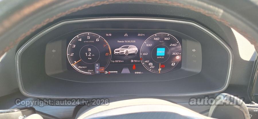 Cupra Leon 2023 Tallina, ar dzinēja tilpumu 1.50 L un nobraukumu 92 tūkst. km par 21000 €, foto 16 vietnē AUTOMOTO.COM.LV