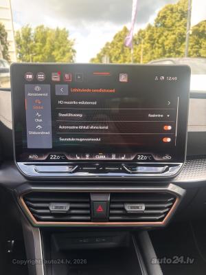 Cupra Leon 2026 Tartu, ar dzinēja tilpumu 1.50 L un nobraukumu 0 tūkst. km par 35450 €, foto 16 vietnē AUTOMOTO.COM.LV