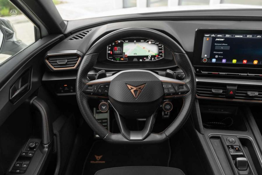 Balts Cupra Leon 2021 Viļņa, ar dzinēja tilpumu 1.40 L un nobraukumu 232 tūkst. km par 15950 €, foto 18 vietnē AUTOMOTO.COM.LV