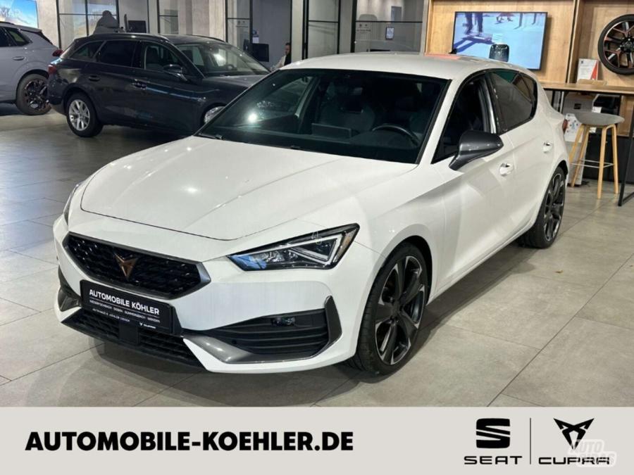 Balts Cupra Leon 2023 Kauņa, ar dzinēja tilpumu 2.00 L un nobraukumu 37 tūkst. km par 32690 €, foto 1 vietnē AUTOMOTO.COM.LV