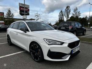 Белый Cupra Leon 2021 в Вильнюс, объемом двигателя 1.98 л и пробегом 122 тыс. км за 25500 €, фото  на AUTOMOTO.COM.LV