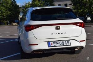 White Cupra Leon 2021 in Utena, with an engine capacity of 1.40 L and mileage of 195 thousand km for 13700 €, photo 9 on AUTOMOTO.COM.LV