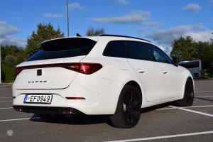White Cupra Leon 2021 in Utena, with an engine capacity of 1.40 L and mileage of 195 thousand km for 13700 €, photo 10 on AUTOMOTO.COM.LV